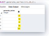Postgresql Generate Series Examples Databasefaqs