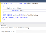 Full Text Search In Sql Server Databasefaqs