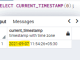 Postgresql Current Timestamp Examples Databasefaqs