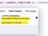 Postgresql Current Timestamp Examples Databasefaqs