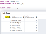 Postgresql Rename Column Databasefaqs