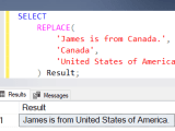 Sql Server Replace Function Examples Databasefaqs