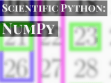 An Introduction To Scientific Python Numpy