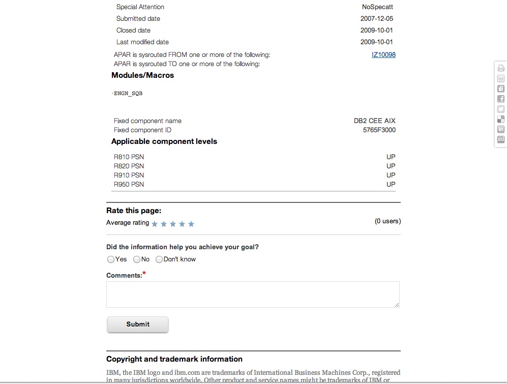Tips for Using the IBM DB2 LUW Support Portal – DataGeek.blog