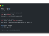 Python Find The Euclidian Distance Between Two Points Datagy