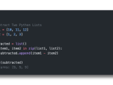 Python Subtract Two Lists 4 Easy Ways Datagy