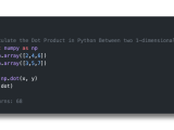 Numpy Dot Product Calculate The Python Dot Product Datagy