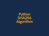 Python Sha256 Hashing Algorithm Explained Datagy