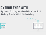 Python String Endswith Check If String Ends With Substring Datagy
