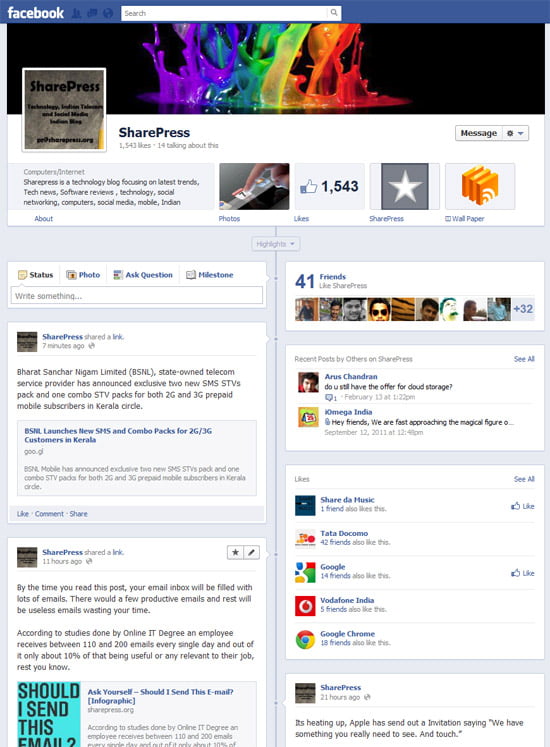 Facebook Rolls Out Timeline for Brand Pages | DataReign