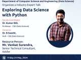 Guest Lecture Exploring Data Science With Python Datascience