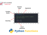 Python For Data Science Functions Data Science Parichay