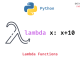 Lambda Functions In Python Data Science Parichay