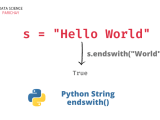 Python String Endswith With Examples Data Science Parichay