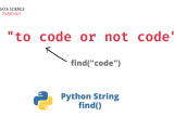 Python String Find With Examples Data Science Parichay