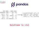 Converting Multiple Lists To A Dataframe A Python Tutorial