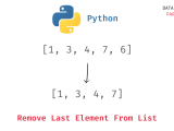 Python Remove First And Last Element From List Data Science Parichay