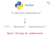 Python Split String By Underscore Data Science Parichay