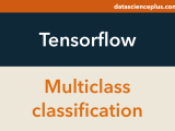 Multiclass Classification Using Tensorflow Datascience
