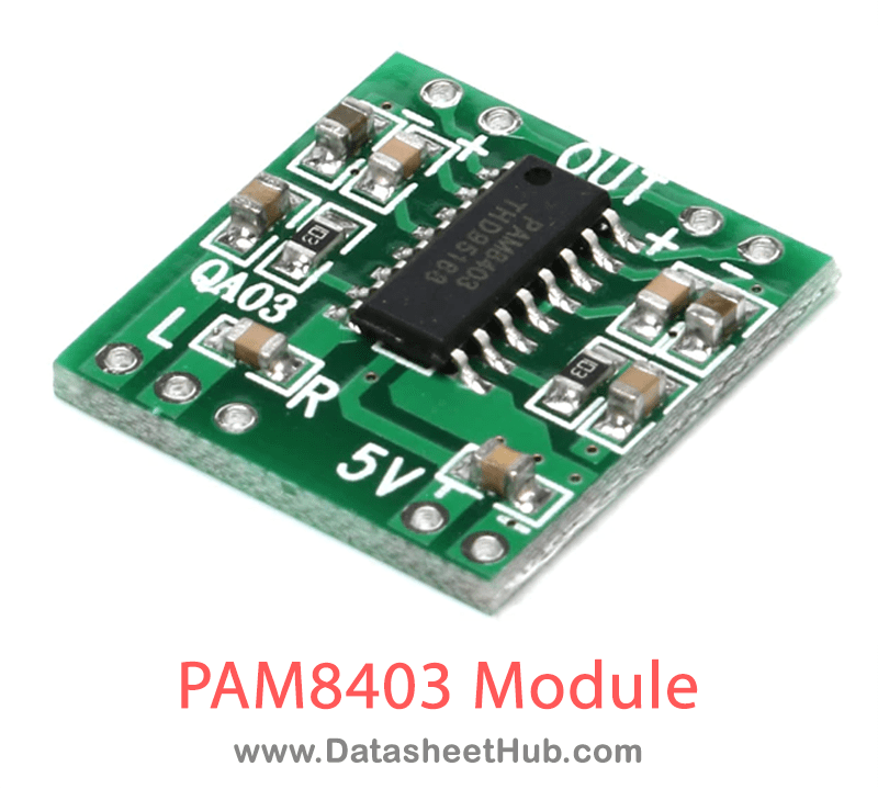 PAM8403 Mini Two-channel 2X3W Class D Audio Power Amplification Module ...