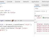 Can Javascript Access Css Datatas