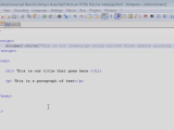 Can I Write Javascript In Notepad Datatas