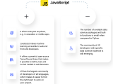 Why Is Javascript Used More Than Python Datatas
