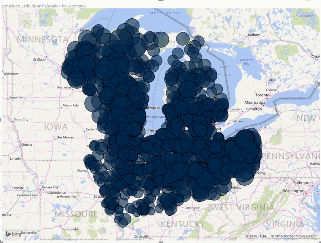 Bing Example - DataVeld