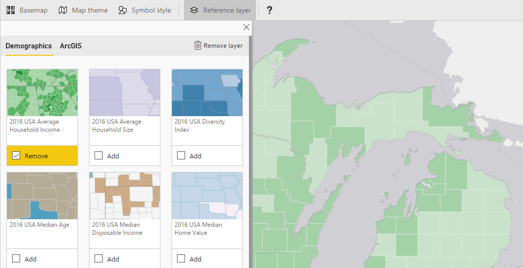 How To Add Your Own ArcGIS Reference Layers for Power BI - DataVeld