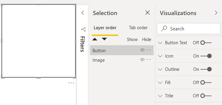 Extending Power BI Buttons Beyond the Default Icons - DataVeld