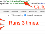 Controller Function Is Executed Multiple Times