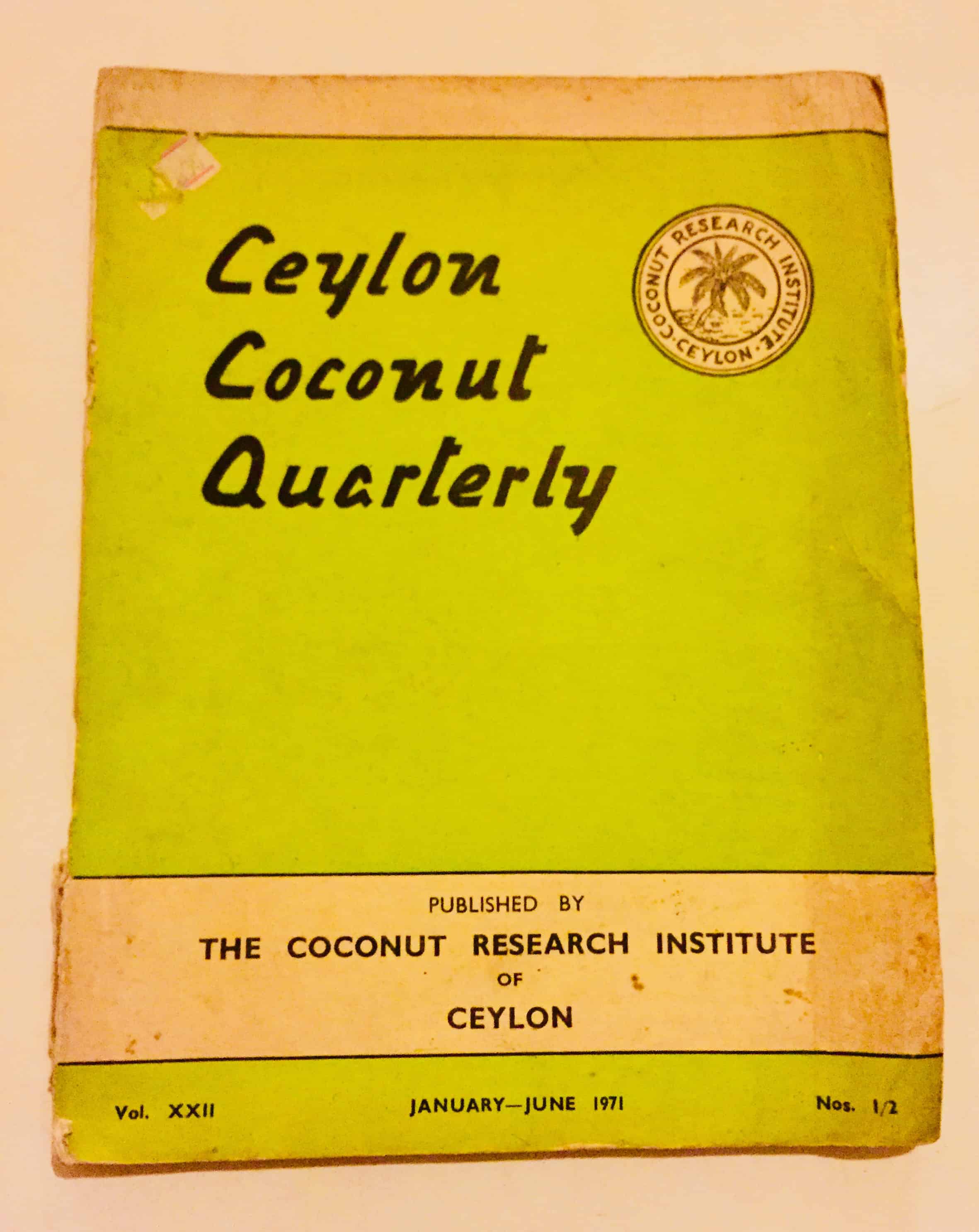 Ceylon / Sri Lanka – Artifacts: Public Records, Ledgers, Books ...