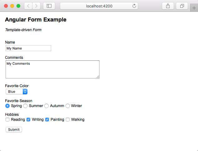 Github Neoashraf Template Driven Form Example In Angular - Download Professional Vintage Image | Desktop