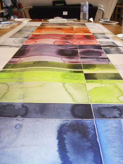 Diptych in progress… – David Castle Art