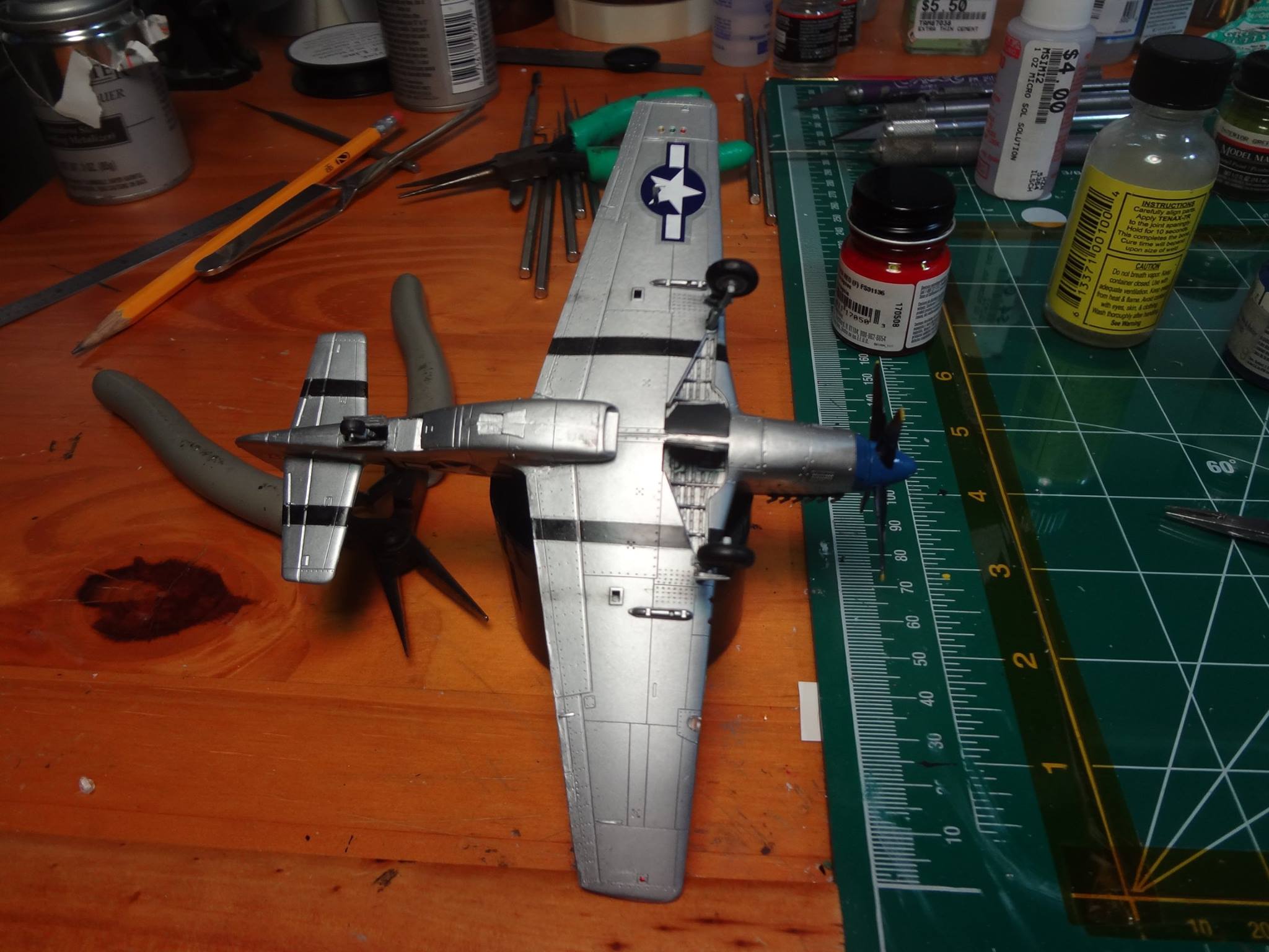 P-51B Build Photos – Davids Scale Models