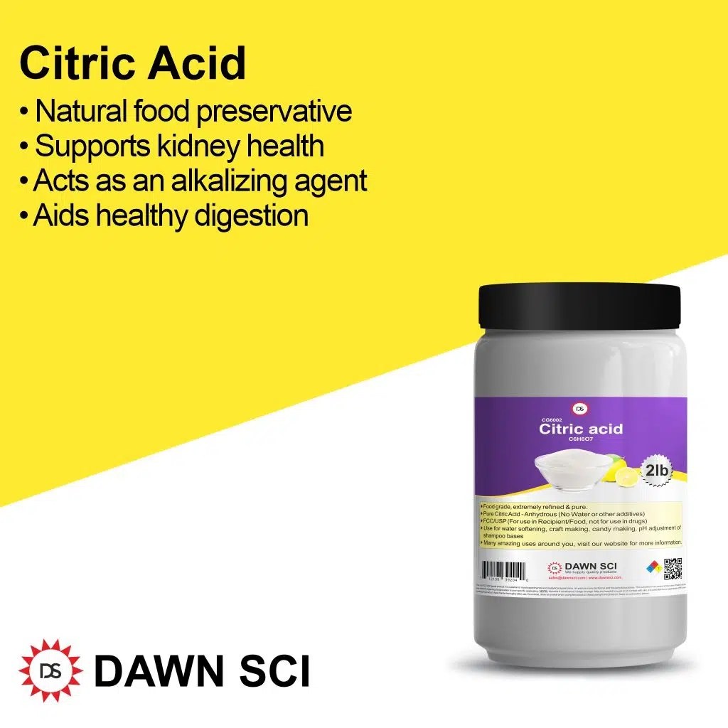 Citric Acid for sale | Buy at Economical Price | DawnSci.com