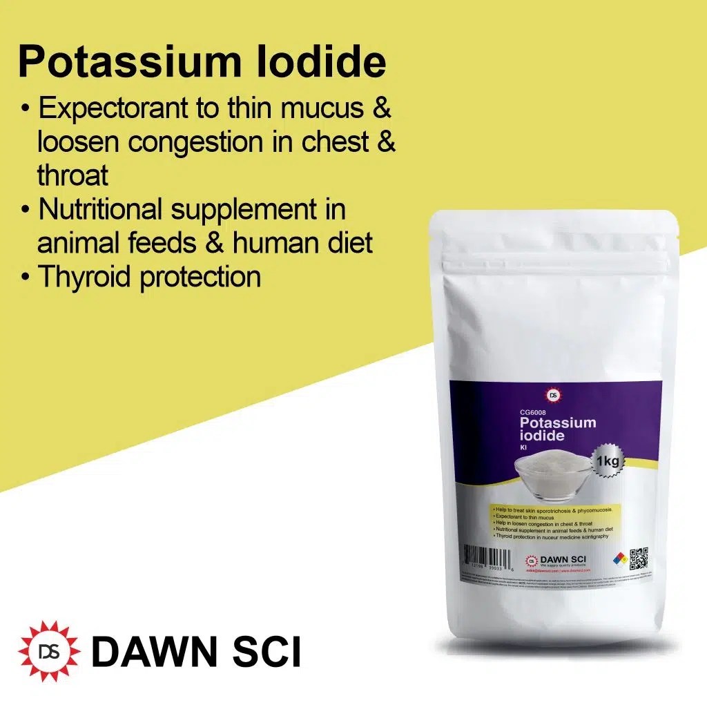 Buy Potassium Iodide (KI) Powder Best Price - Dawn Sci