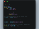 Python Ray The Fast Lane To Distributed Computing