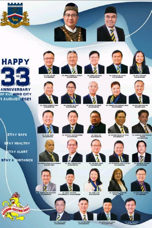 MKBS mayor: No 33rd Anniversary bash for Kuching City Day, council ...
