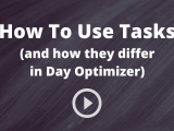 Tutorials Day Optimizer