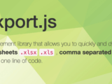 Javascript Spreadsheet Library For Export Html Table Data To Excel