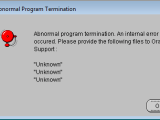 Oracle Universal Installer Abnormal Program Termination Dba