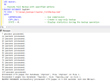 Backing Up A Database In Sql Server Using Command Dbasco