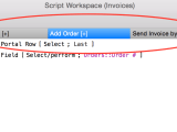 Filemaker Script Workspace Db Services