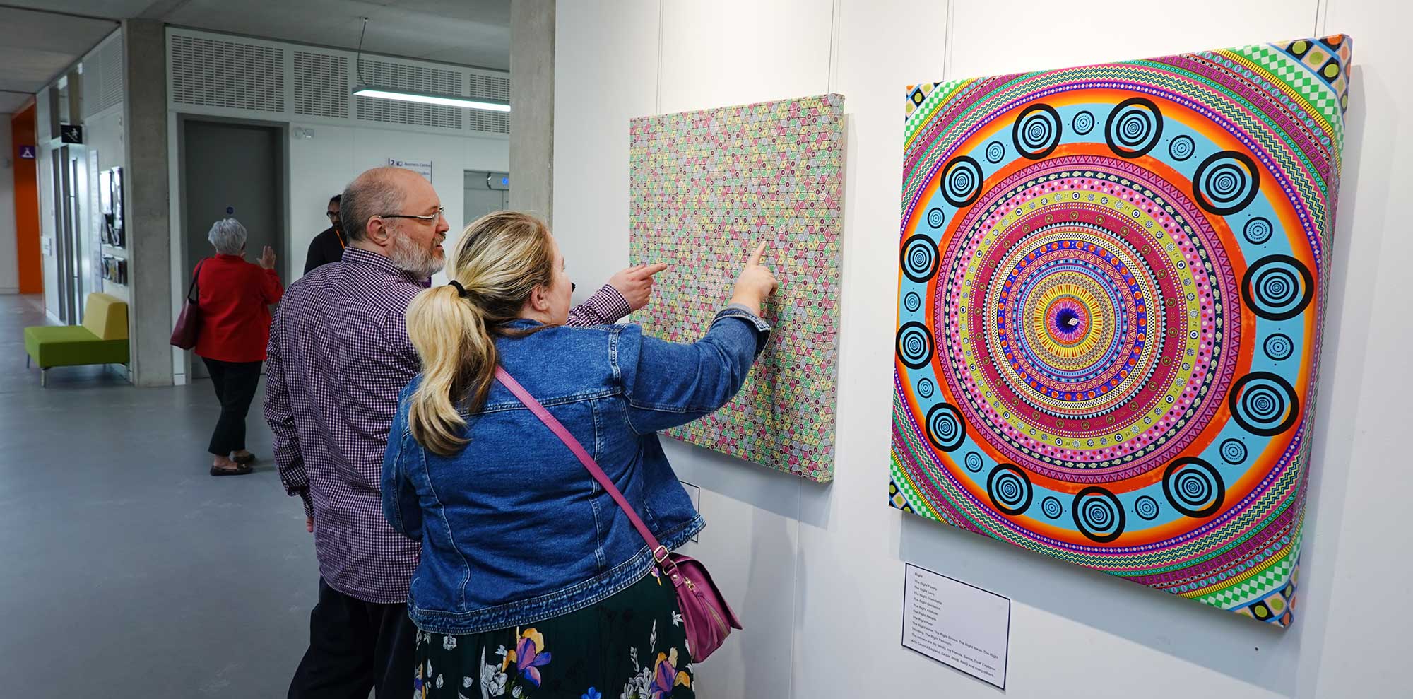 Deaf-Blind Artist Finn presents his Exhibition, An Itch and A Scream ...