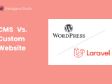 Cms Based Website Builders Vs Custom Website Pros And Cons
