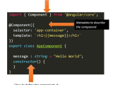 Introduction To Angular Components Dhananjay Kumar