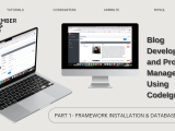 Blog Development And Profile Management Using Codeigniter4 Part 1