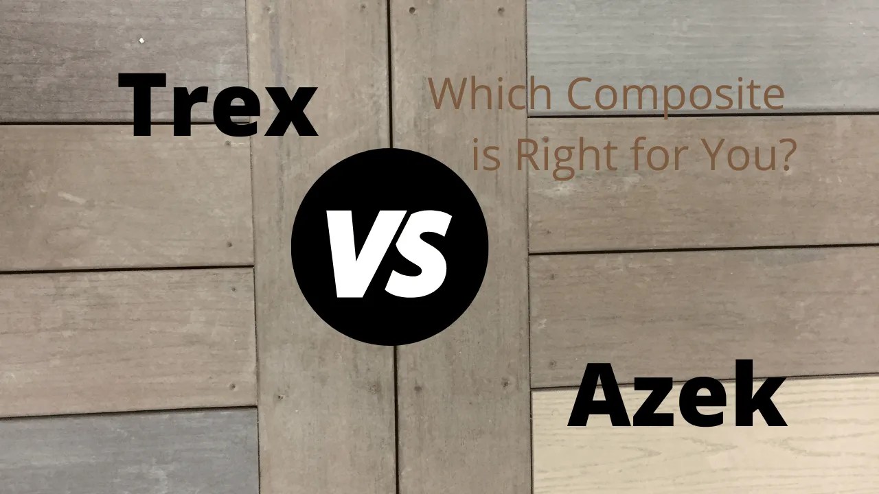 Trex vs Azek, Which Composite Decking is For You? - Decks by E3