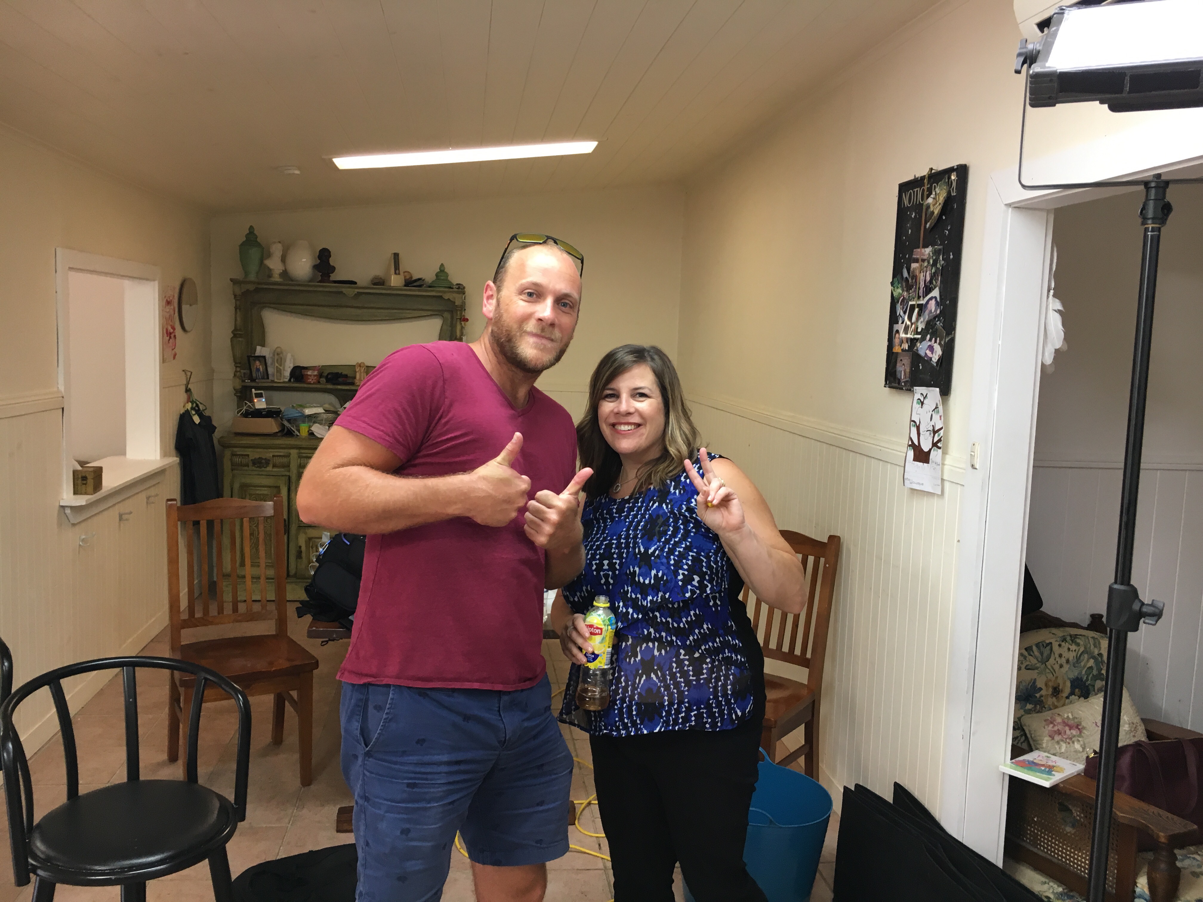 Behind the scenes of Decluttering Diva’s TV debut – Decluttering Diva ...